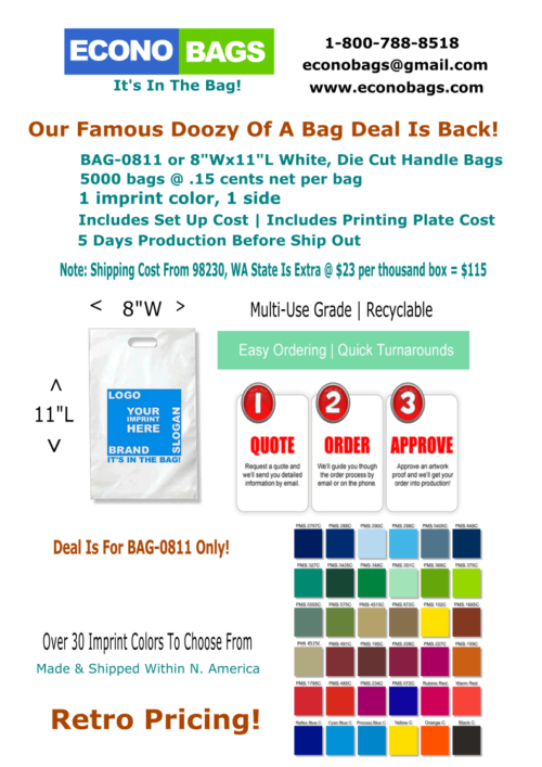 | Econo Bags | Plastic Bags | Plastic Shopping Bags